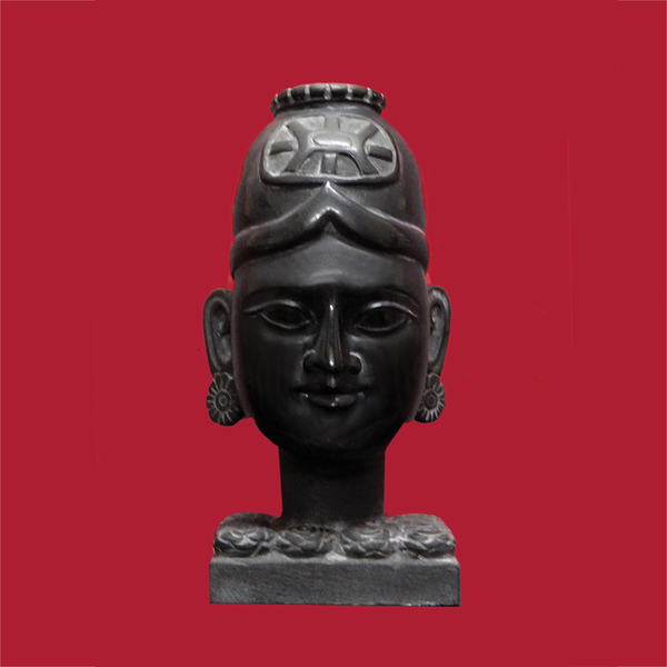 Khatu Shyam Baba with Stand - The Star Murti Museum